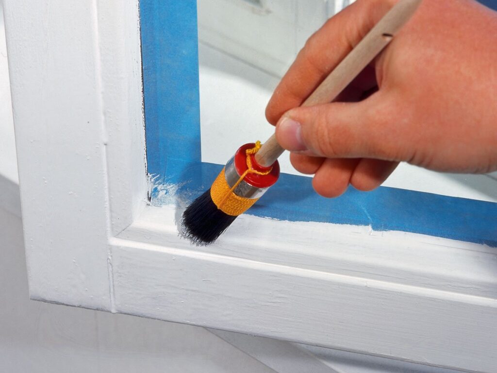 How to paint windows correctly
