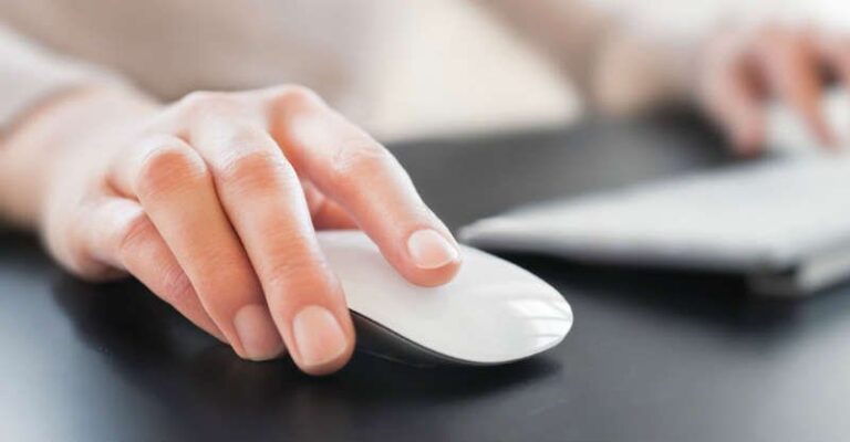 Use a computer mouse correctly for beginners