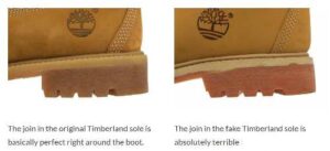 How to tell fake or genuine Timberland boots