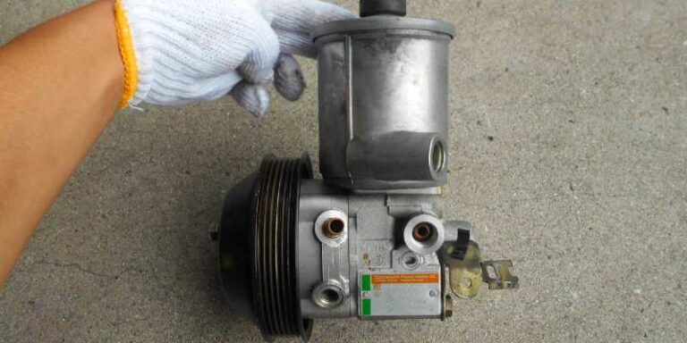 How to replace a power steering pump: step by step