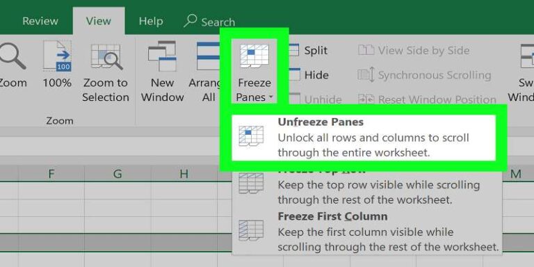 How to freeze columns in Excel: easy step by step guide